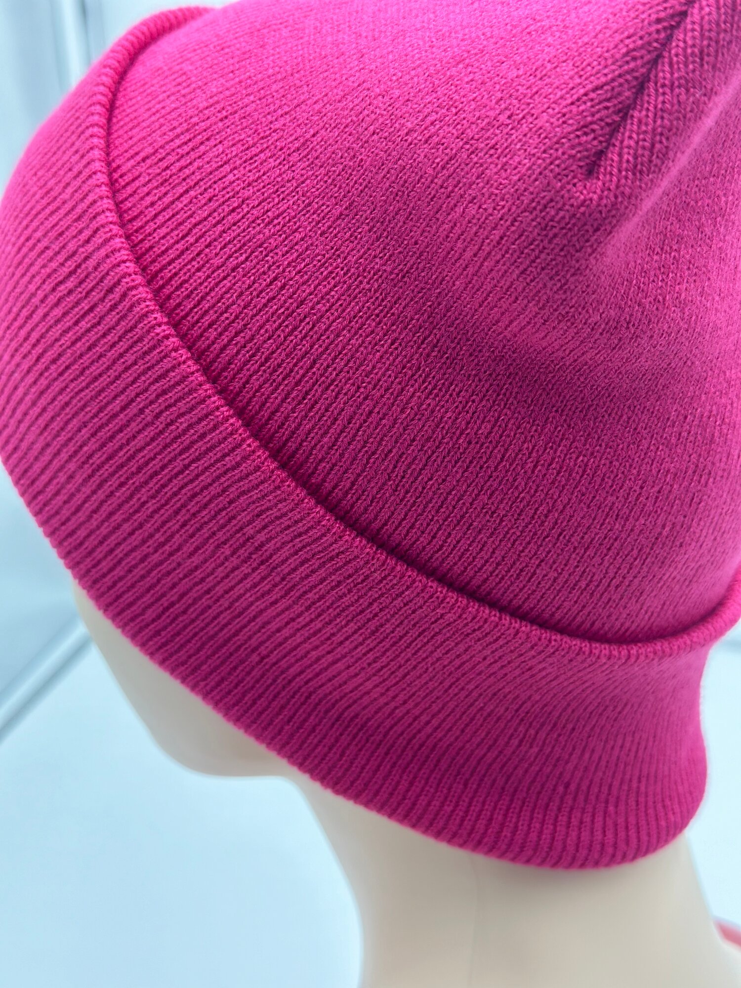 Шапка-бини шапка 2024 2025 шапка фуксия шапка унисекс для девочек