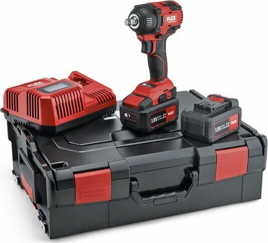 Акк. дрель-шуруповерт FLEX IW 1/2" 18.0-EC/5.0 Set 18,0 В 504912 ударная