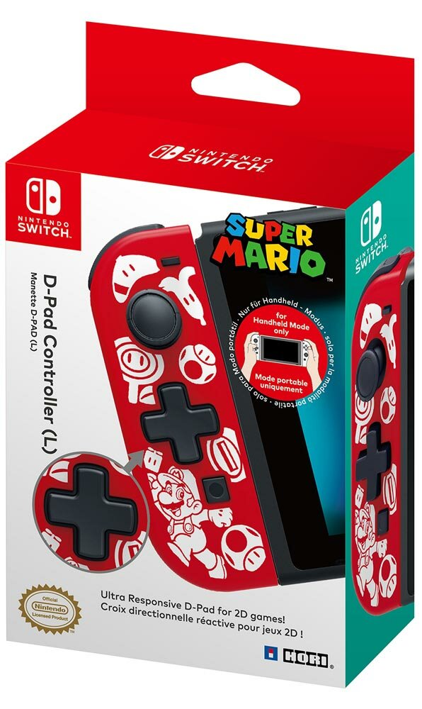 Nintendo Switch D-PAD контроллер (Super Mario) (L) для консоли Switch (NSW-151U)