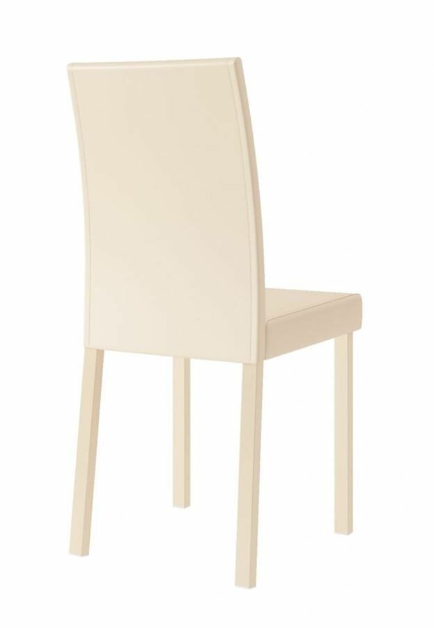 Стул трэп Red Black бежевый, экокожа, металл, мягкое сиденье, без подлокотников