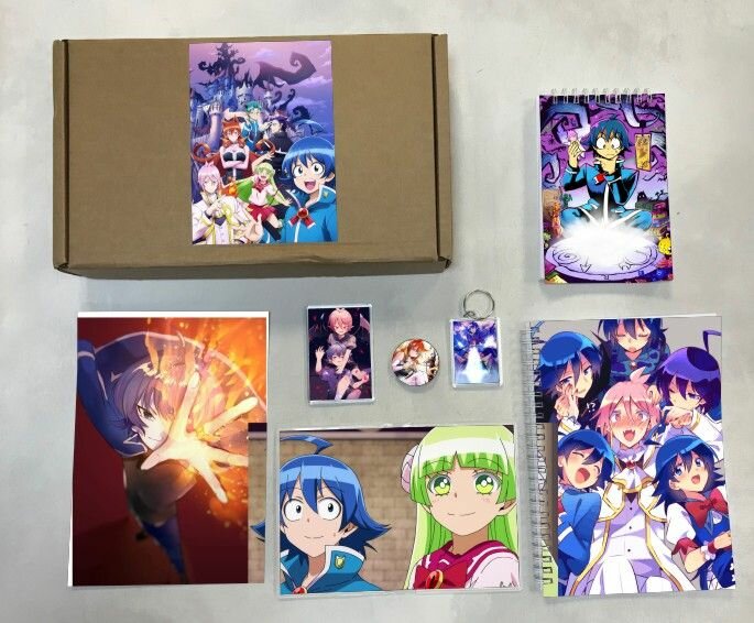 Бокс Mairimashita! Iruma-kun, Добро пожаловать в ад, Ирума №16, Товары с нашими рандомными картинками