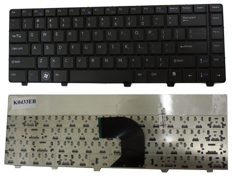 Клавиатура для Dell Inspiron 17R 3721 5721 5737 N7110 5720 7720 XPS L702x Vostro 3750 Series Black, KBD-DE-14