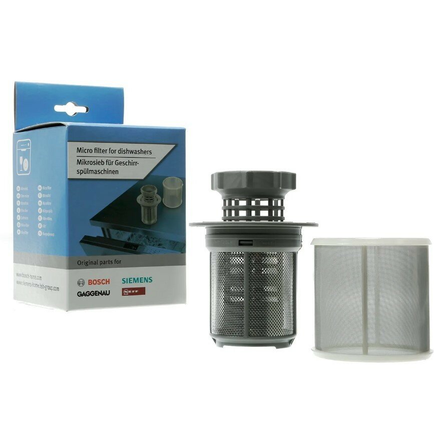 Фильтр сливной (сетчатый) для посудомоечной машины Bosch, Siemens, Neff, Whirlpool 10002494