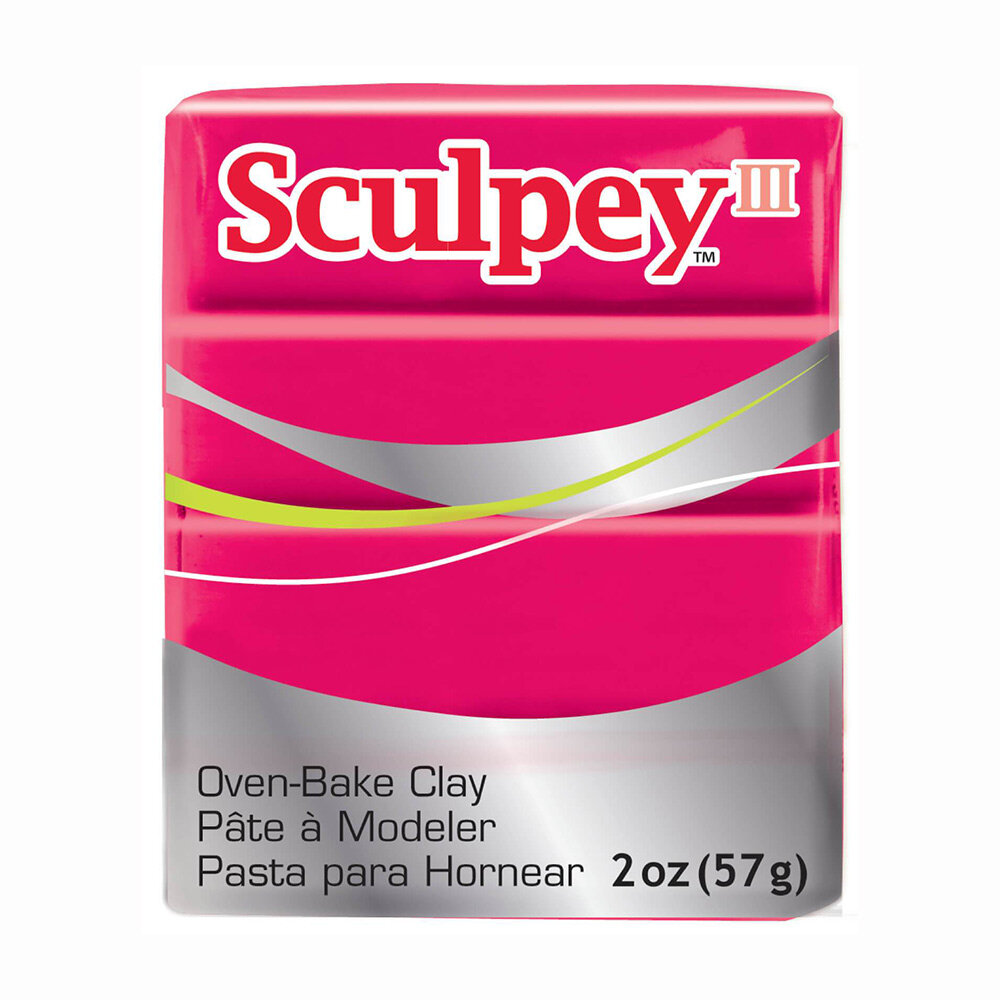 Полимерная глина "Sculpey" III S302 57 г 083 красный