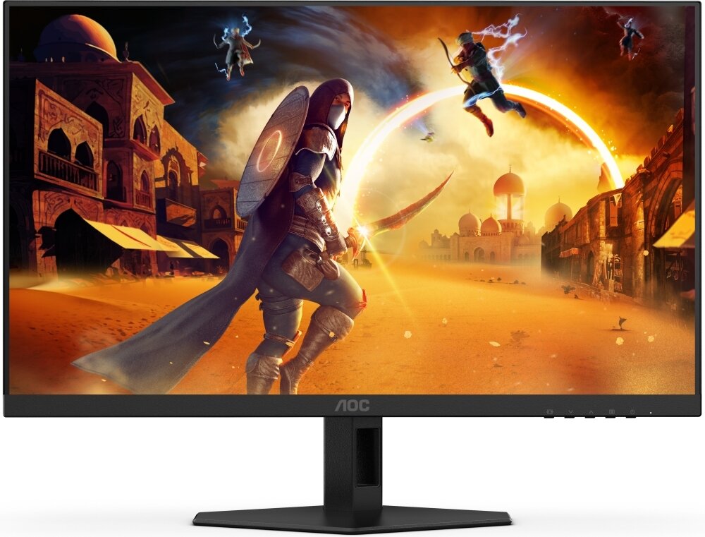 Монитор LCD 27' 16:9 1920х1080(FHD) IPS, nonGLARE, 180 Hz, 300 cd/m2, H178°/V178°, 1000:1, 80M:1, 16.7M, 1ms, 2xHDMI, DP, Tilt, Speakers, 3Y, Black