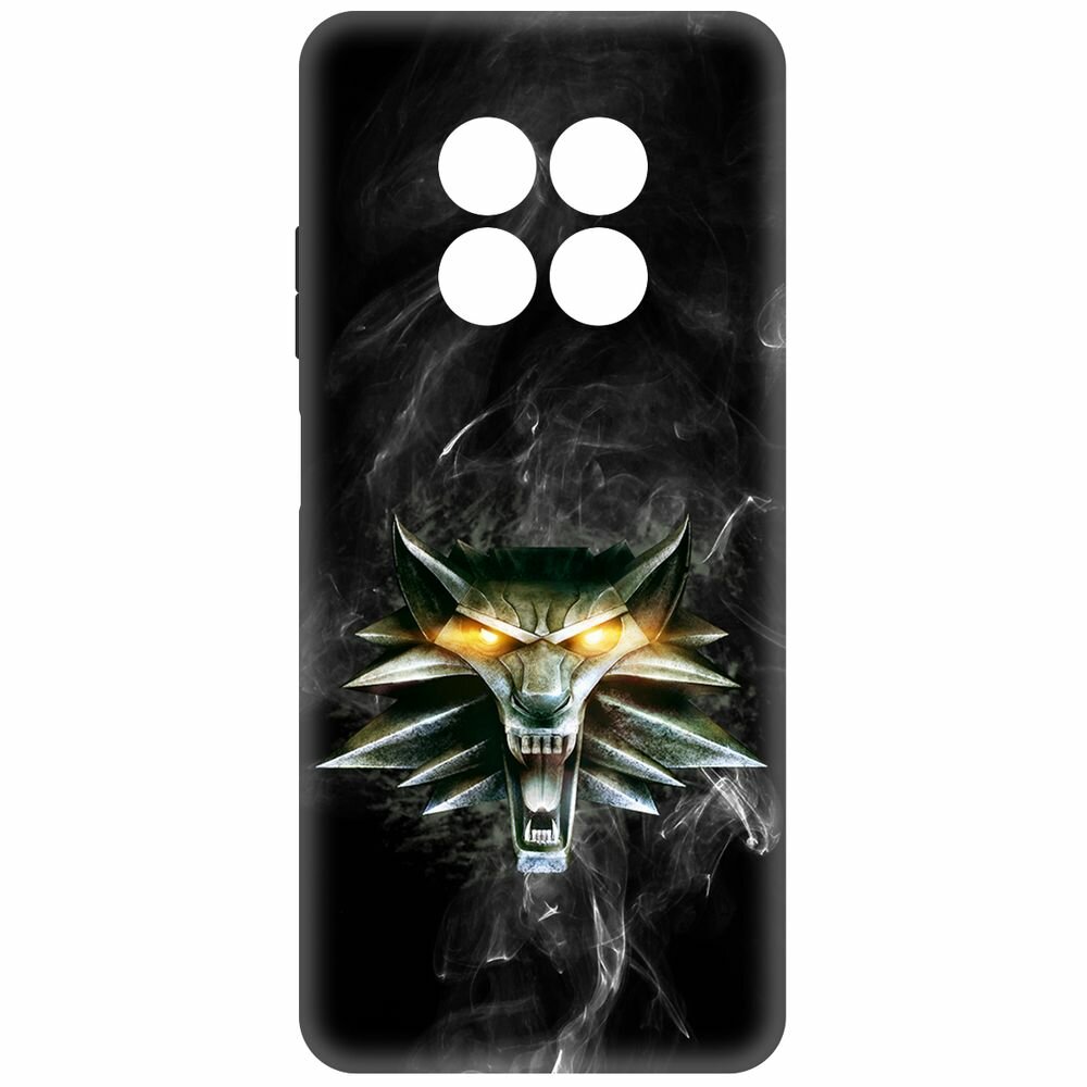 Чехол-накладка Krutoff Soft Case Ведьмак. Школа Волка для Realme 12 5G черный
