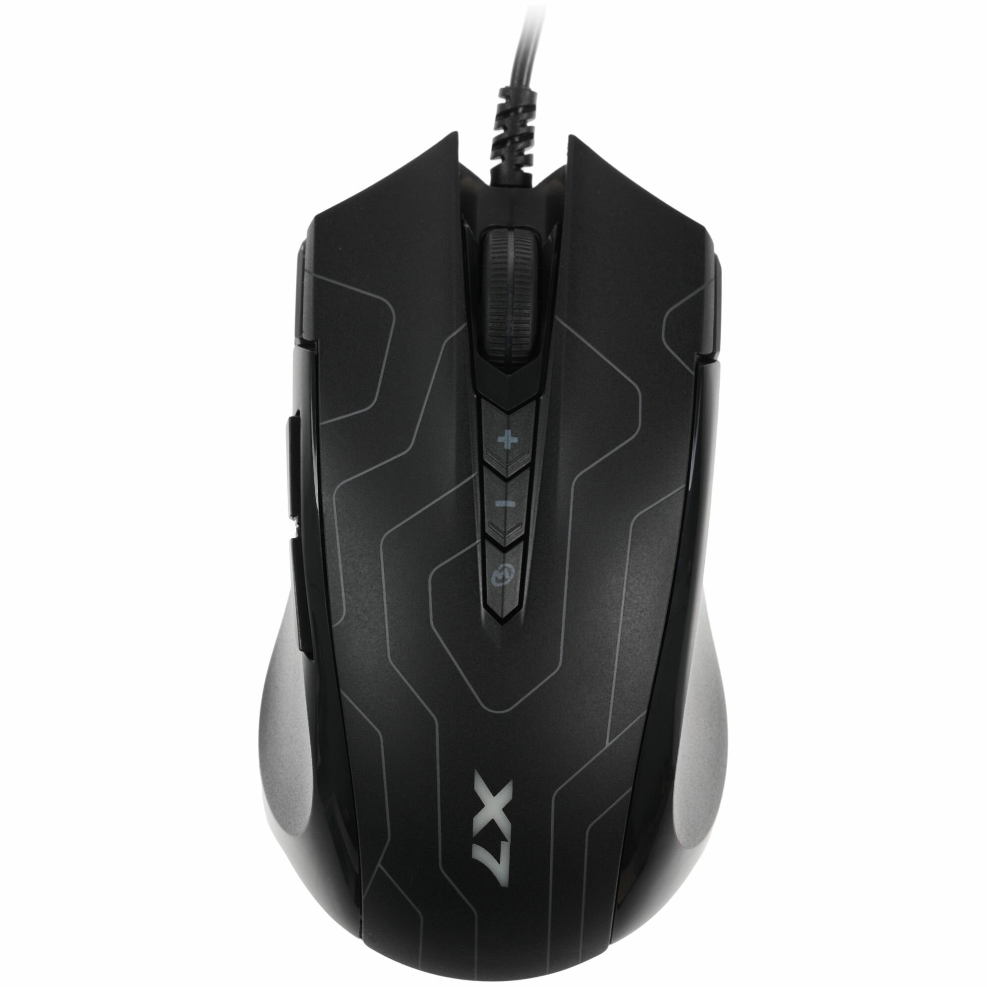 Геймерские мыши A4Tech Мышь A4Tech X89 Maze черный оптическая (2400dpi) USB (8but)