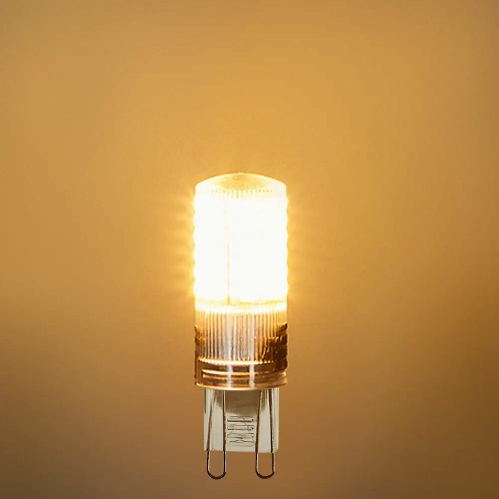 Лампа светодиодная G9 170-240 В 4 Вт капсула прозрачная 400 лм теплый белый свет