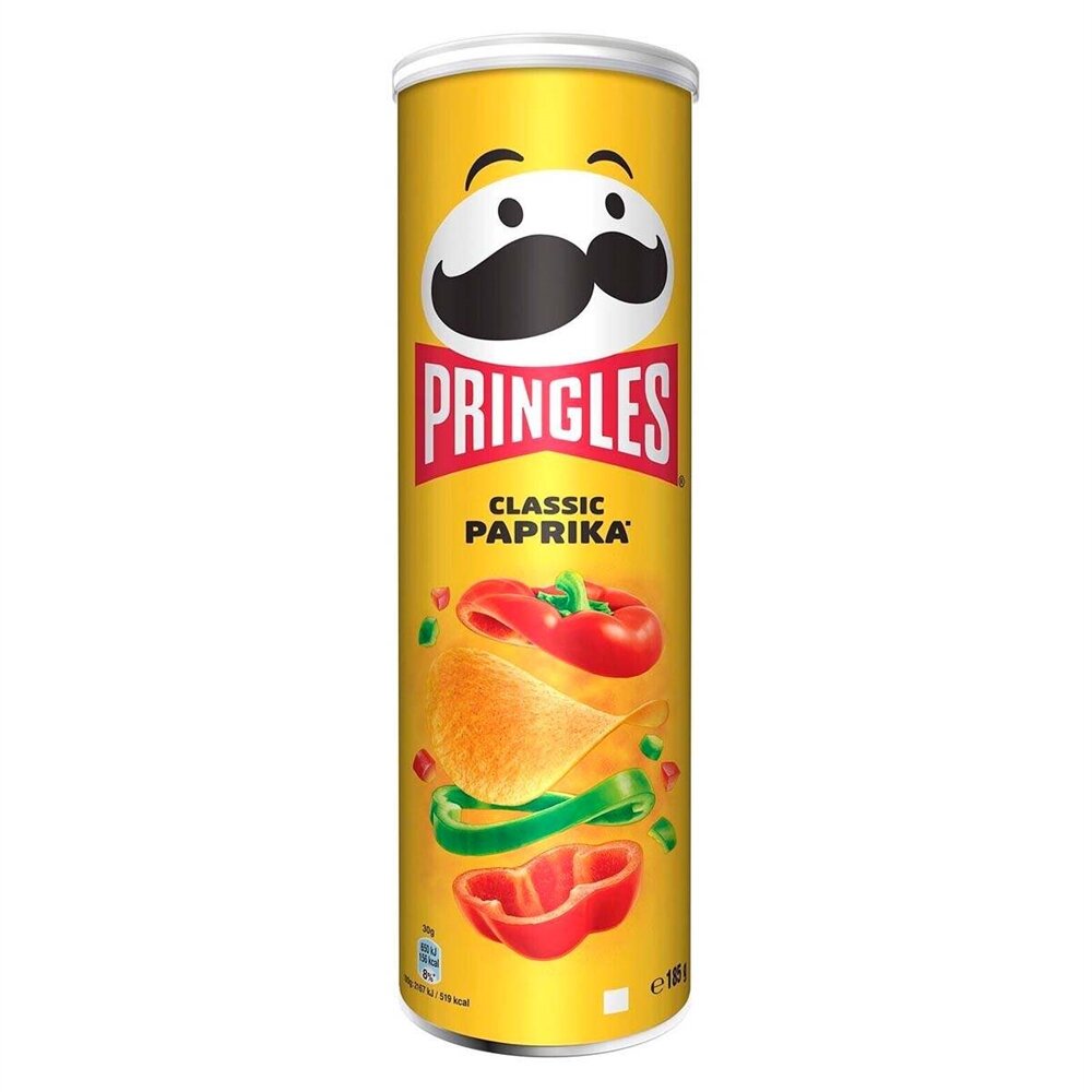 Pringles Classic Paprika чипсы паприка 165 гр
