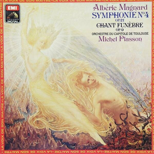 Винтажная виниловая пластинка ALBERIC MAGNARD - SYMPHONIE № 4 OP. 21, CHANT FUNEBRE OP. 9