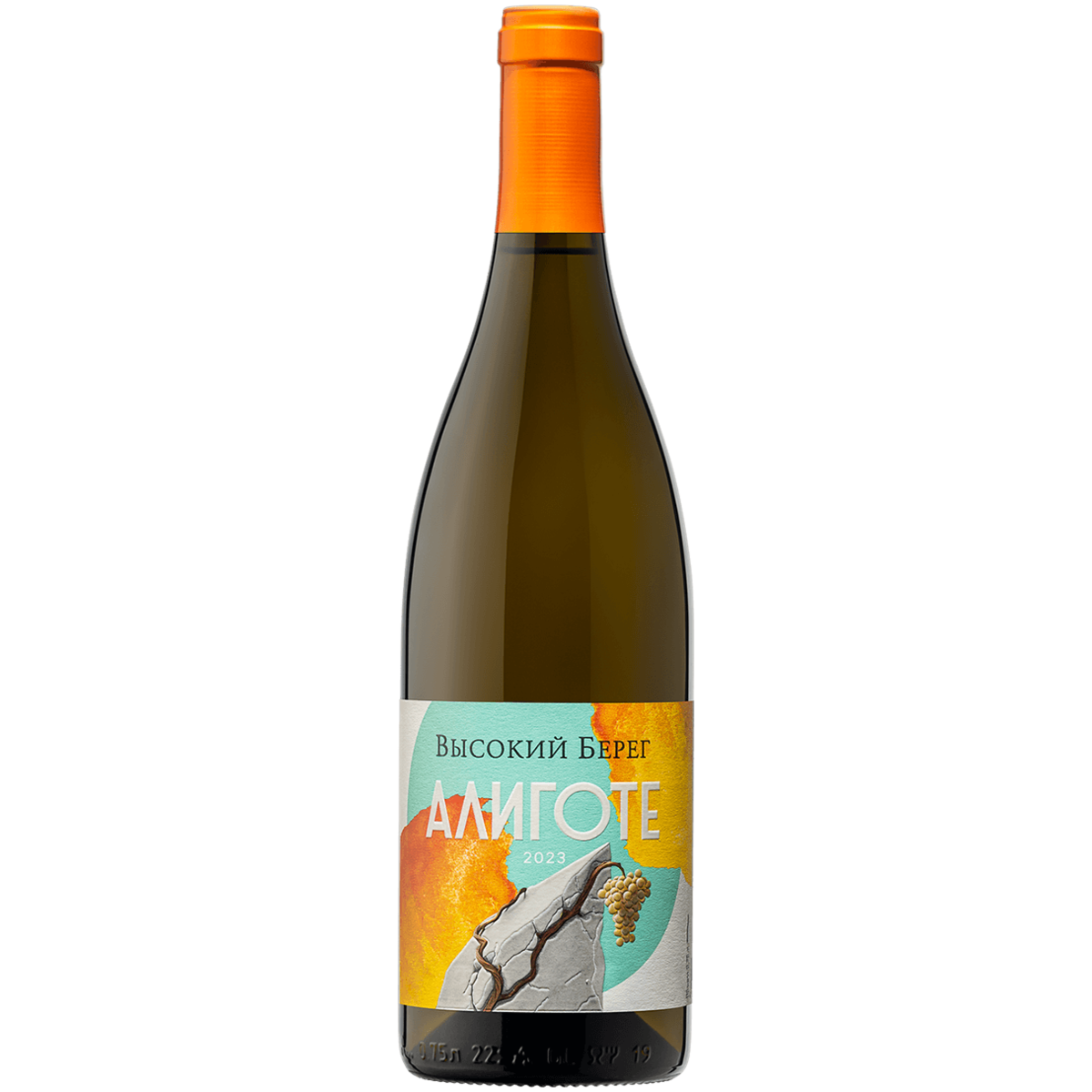 Вино Высокий Берег Алиготе белое сухое 0,75 л