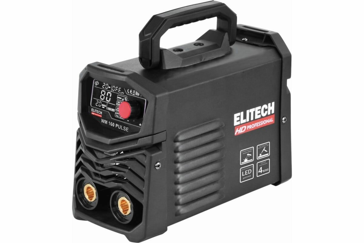 Инверторный сварочный аппарат Elitech HD WM 160 Pulse 204464
