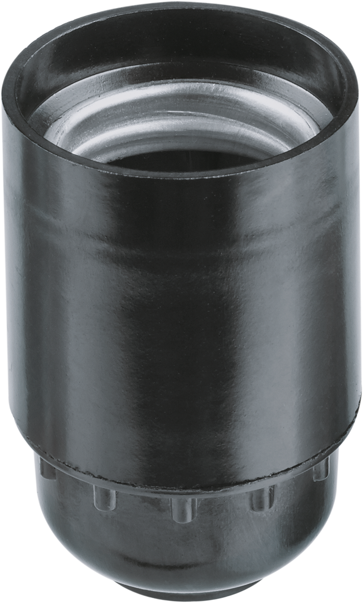 Патрон для лампы Navigator / Навигатор NLH-BL-M10-Е27 подвесной, карболит черный, Е27, 71987 / электрооборудование