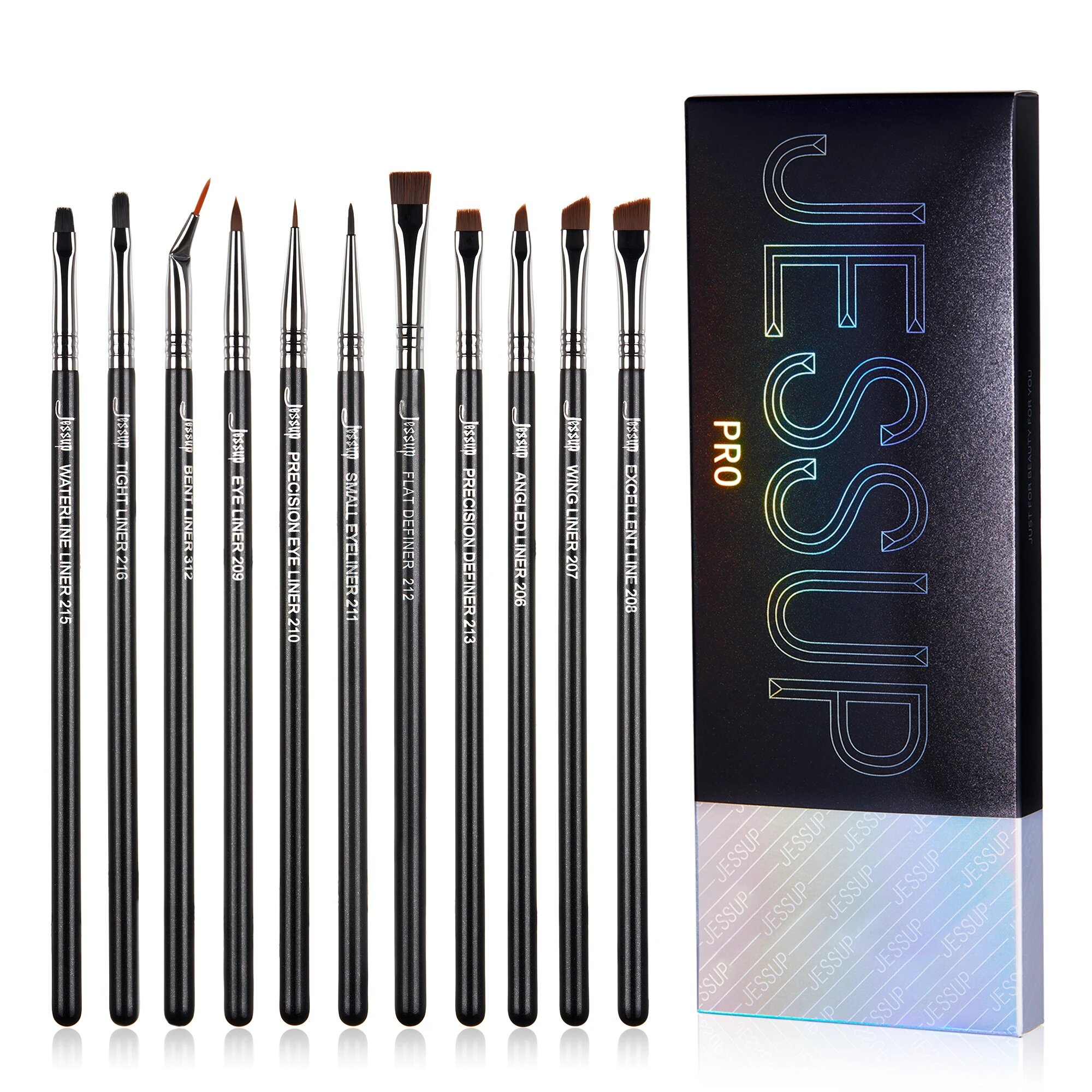 Кисть для подводки глаз Jessup S151 T324eyelinerbrushset