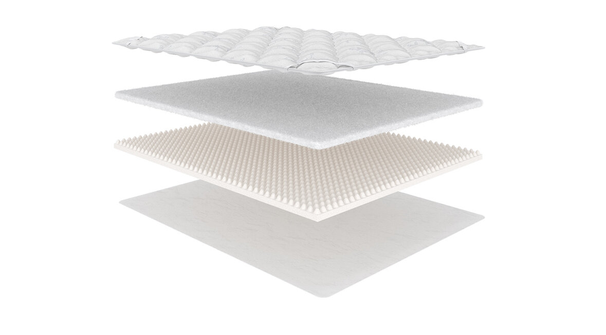 Ортопедический топпер, наматрасник 90 на 200