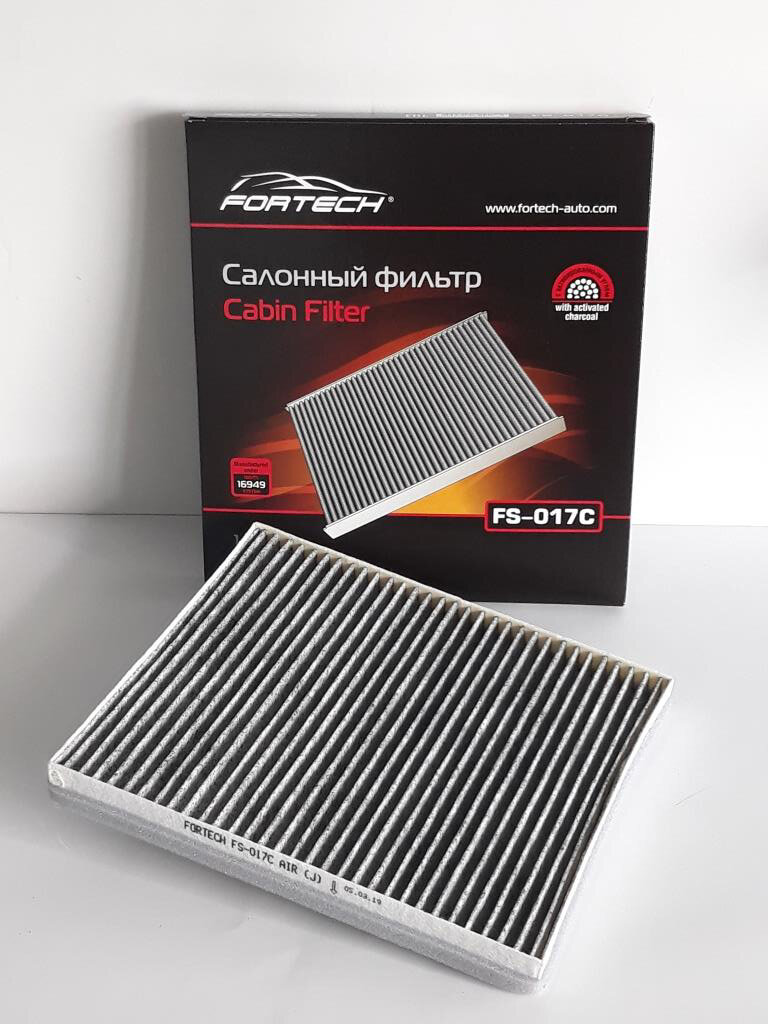 Фильтр салонный FS-017C Fortech/40 VAZ: priora 2170,2172