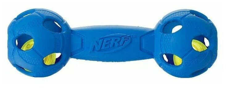 Nerf Игрушка для собак Гантель светящаяся, 17,5 см (22637) , 0,38 кг