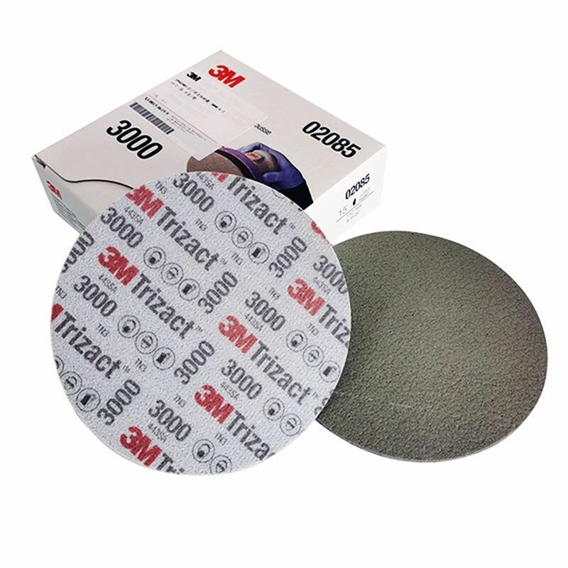 3M Trizact Foam Disc 6-дюймовая наждачная бумага