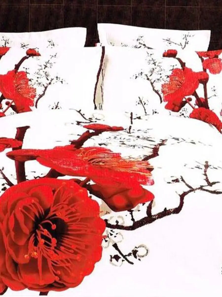 Постельное бельё Novella Евро 4 наволочки сатин