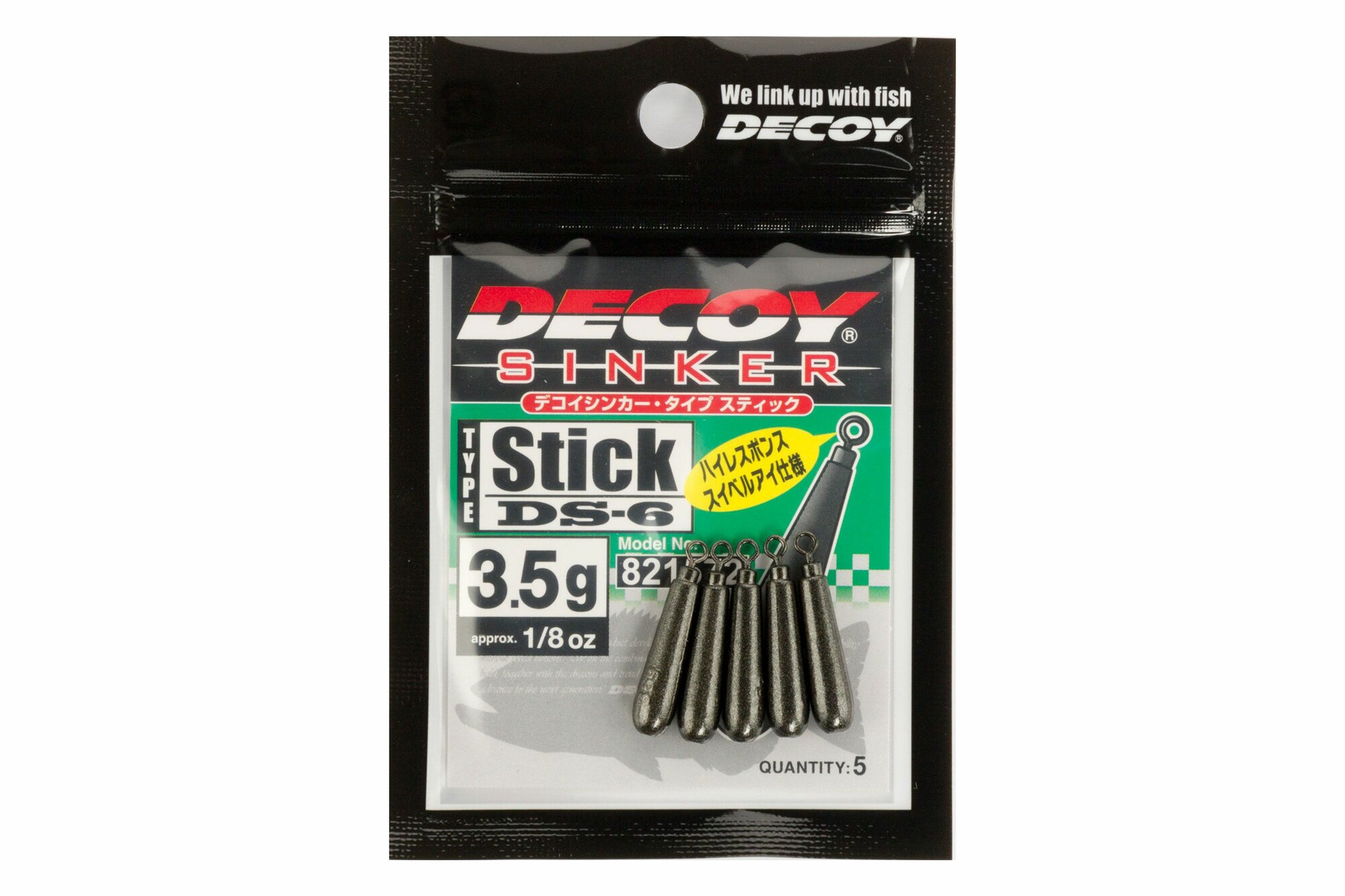Груз Decoy Sinker Type Stick DS-6 1,8g. (6шт.)