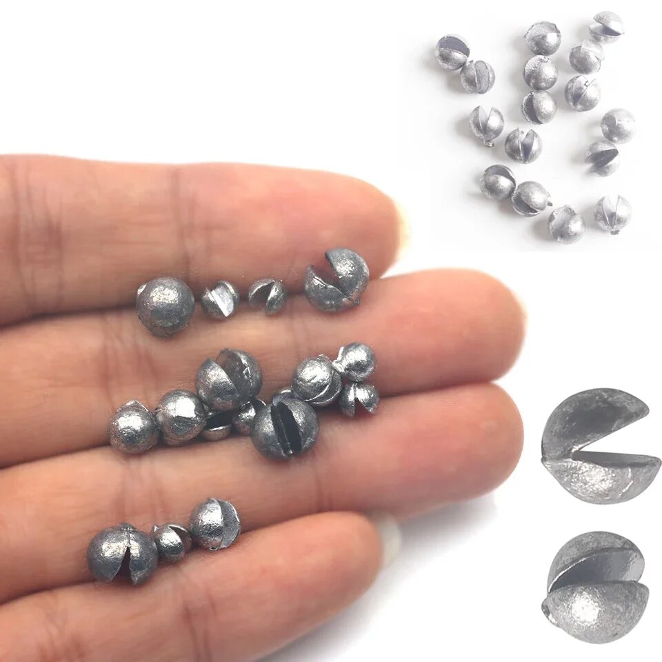 Свинцовые грузила Plumb Bob 0,2-2,1 г 11 размеров 0.5g-100pcs