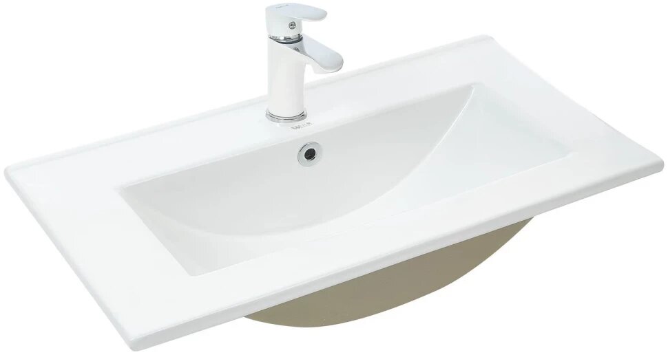 Раковина WeltWasser Deilbach 7517-60 10000005583 61x39,5 см, накладная, белый