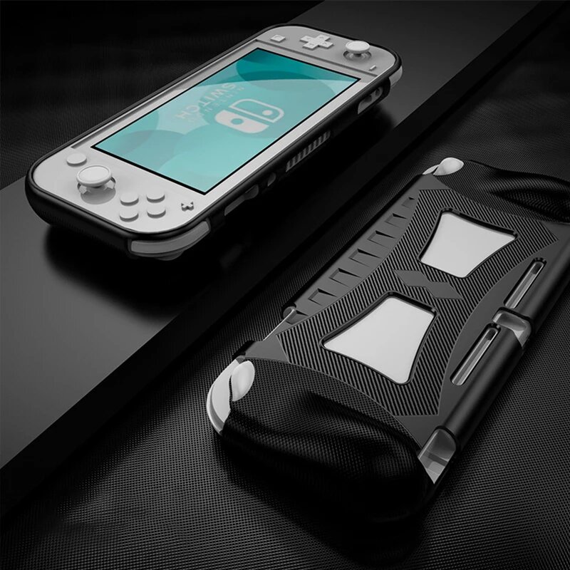 Противоударный силиконовый чехол для Nintendo Switch Lite Upingzi Black