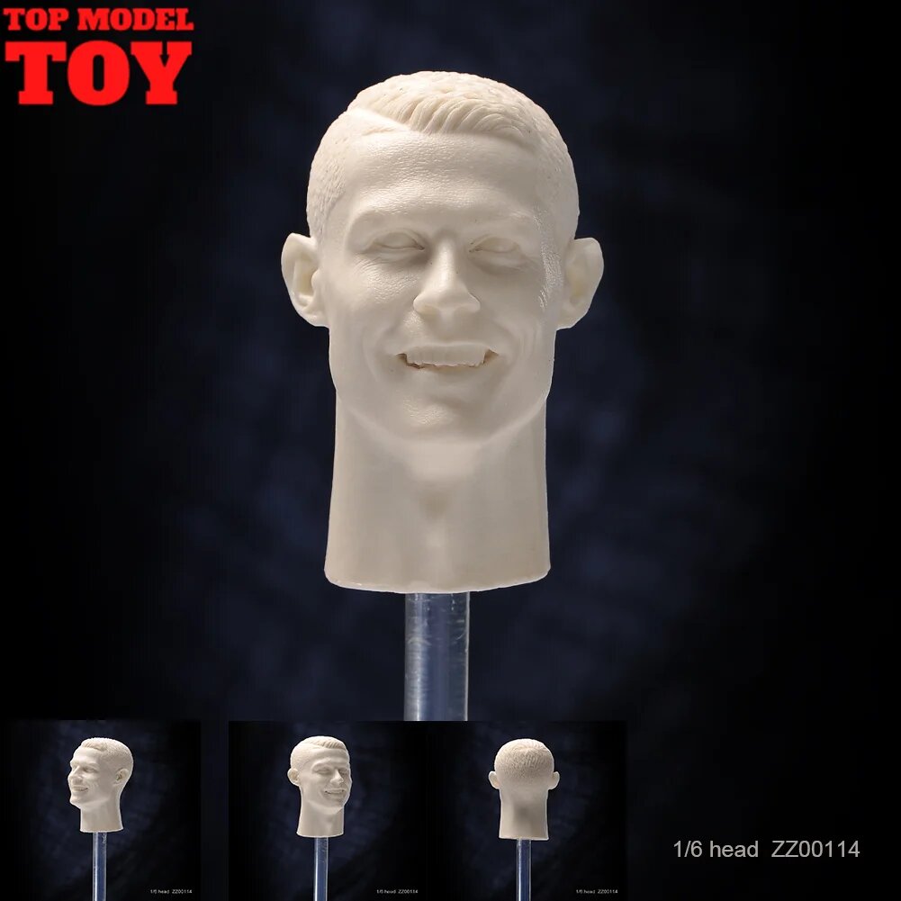Голова 1/6 MAK, неокрашенная, Style 4
