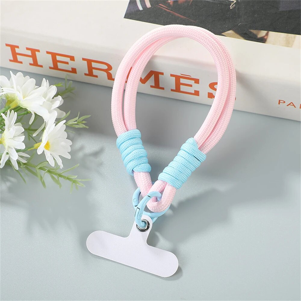 Симпатичные яркие цвета, цепочка для телефона, брелки, ремешок для мобильного телефона, анти-потерянный ремешок, брелоки для телефона, ремни на запястье, подвесная веревка, аксессуары B38-SP019-E