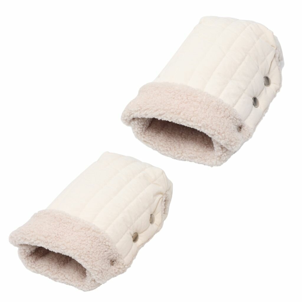 Теплая и утепленная коляска, муфта для рук, мягкие флисовые теплые перчатки младенцев, легкие