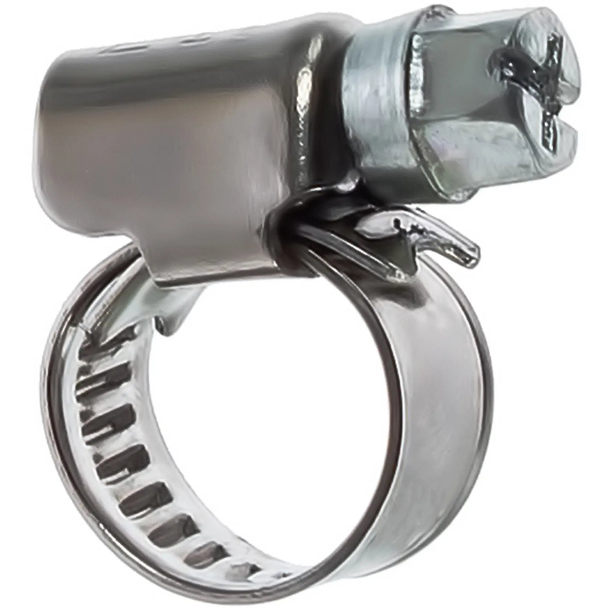 Хомут червячный W2 8-12 мм, 2 шт, металлический крепеж для кабелей и труб для монтажа