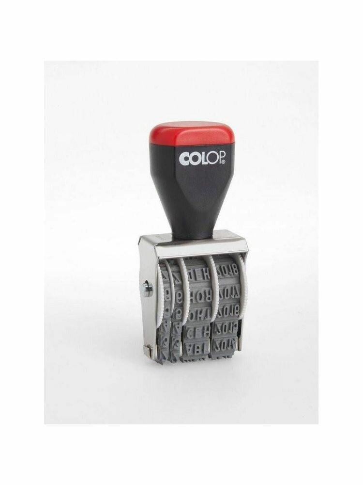 Colop Датер Ручной, 4 мм, месяц буквами