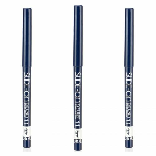 TF cosmetics Карандаш для глаз Slide-on Eye Liner, автомат, тон 11 синий, 3 шт