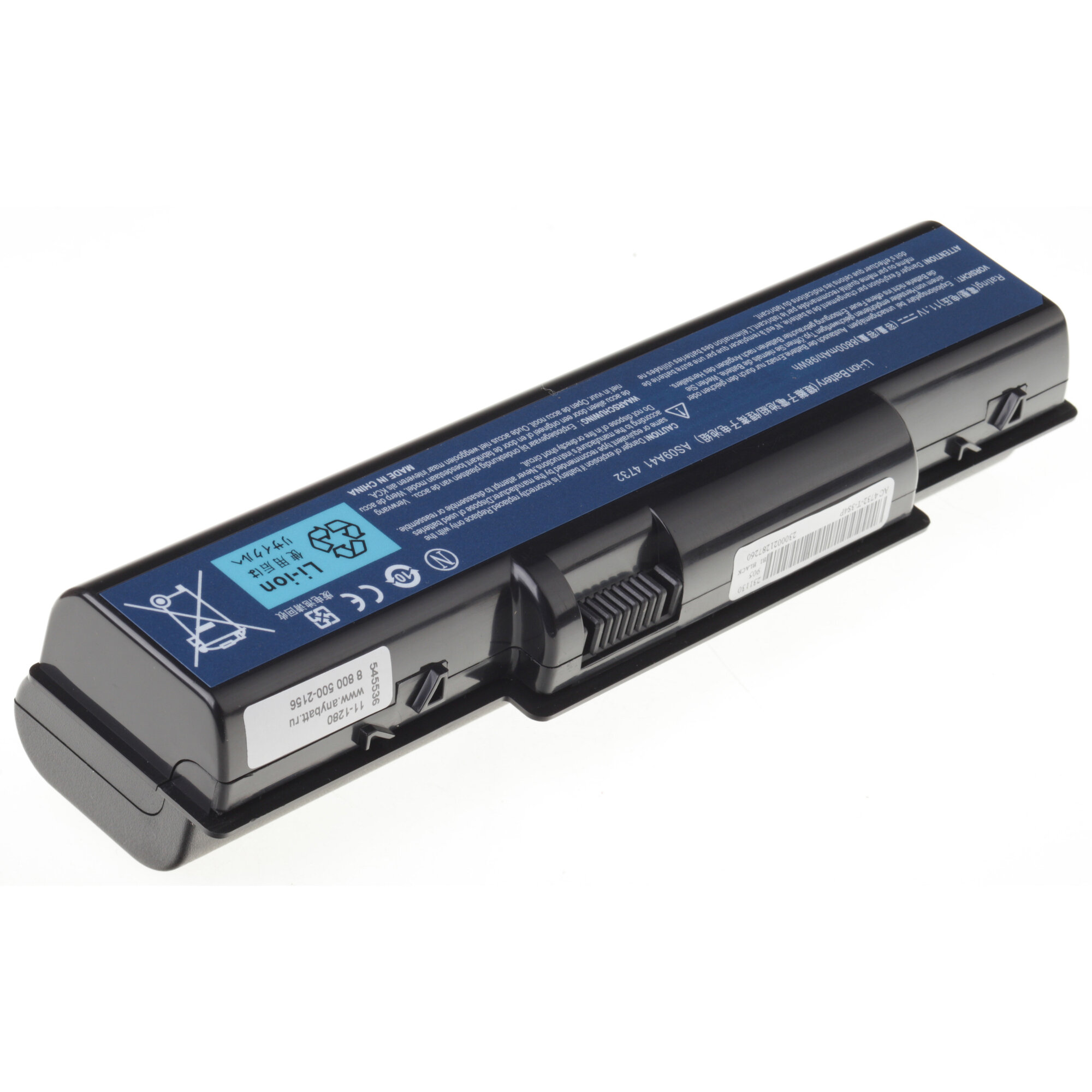 Аккумулятор AnyBatt 8800mAh, для Acer eMachines E525 E725 Aspire 5732Z eMachine G525 5541G 5541 E527 5732ZG G725 5532