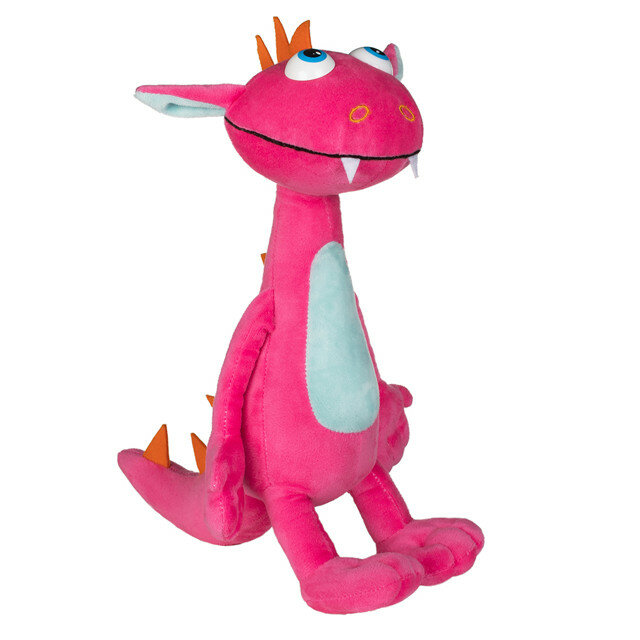 FANCY Мягкая игрушка Дракоша Олиот 31x22x11 см компактный детский дракон для игр