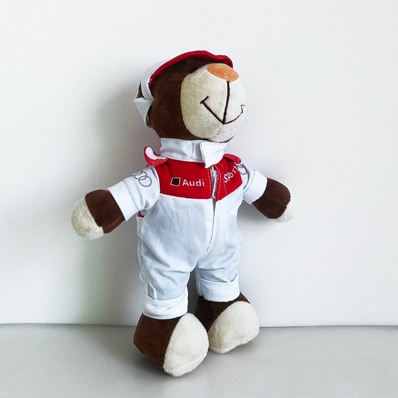 Плюшевый Мишка BMW, Механик Для Гонок, С Мотоциклетным Шлемом, Игрушка-Талисман, Подарок Для Фанатов Автоспорта