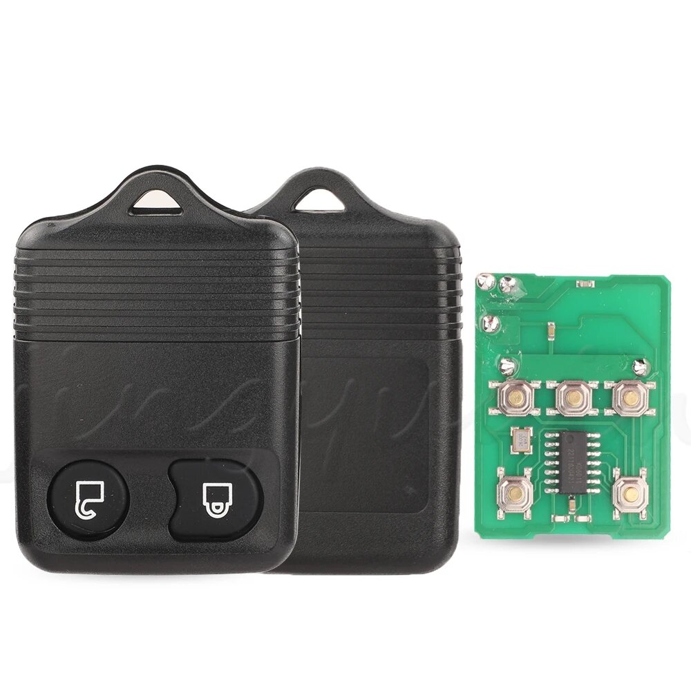 Jingyuqin Автомобильный ключ, бесключевой доступ Fob 315/433 МГц для Ford Focus, полная эвакуация, дистанционное управление, схема управления CWTWB1U345 2BTN Back NoWord