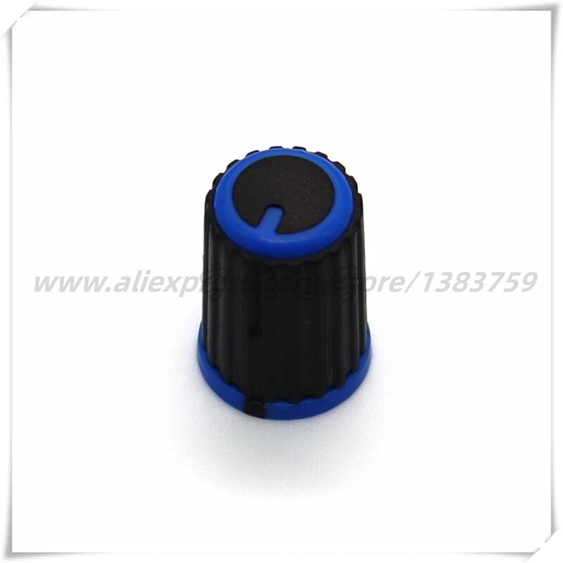 Ручка регулятора звука Black blue