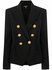 Пиджак BALMAIN 6-Buttons, размер 34 FR, черный