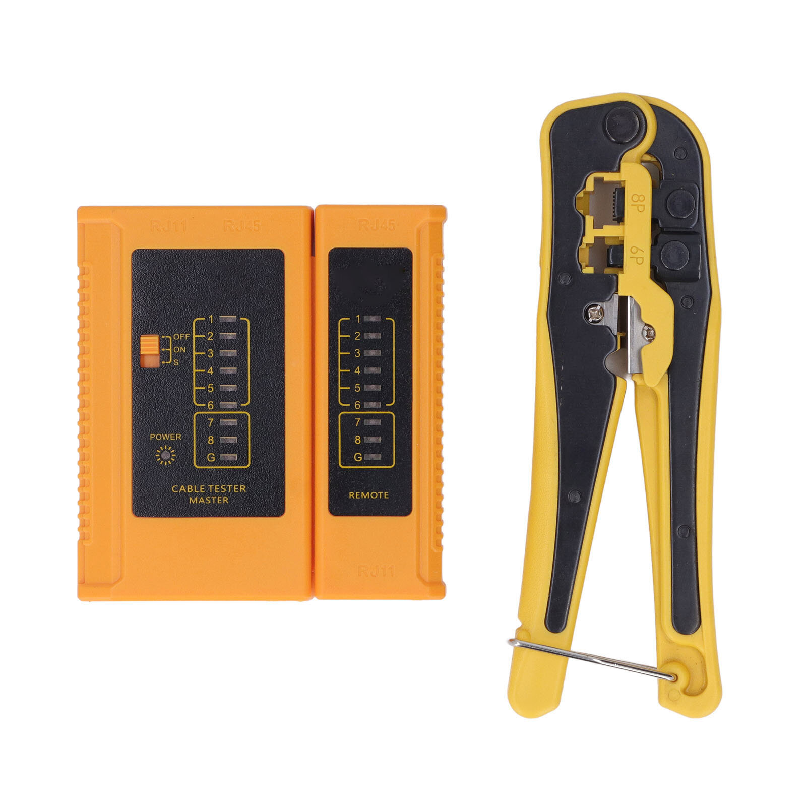 Набор кримпера 3-в-1, универсальные клещи, тестер сети