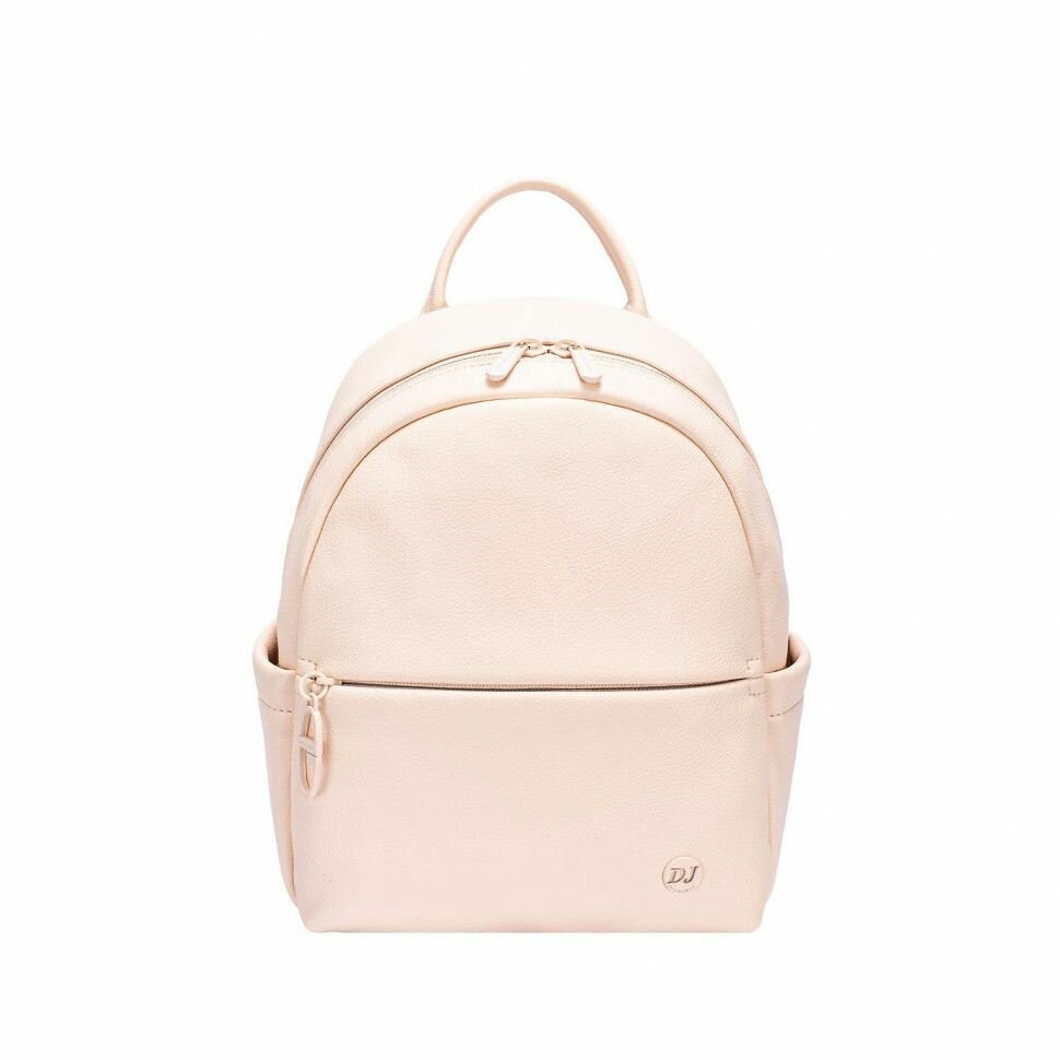 Рюкзак David Jones 7496 Scallop Shell, розовый, искусственный, школьный, городской
