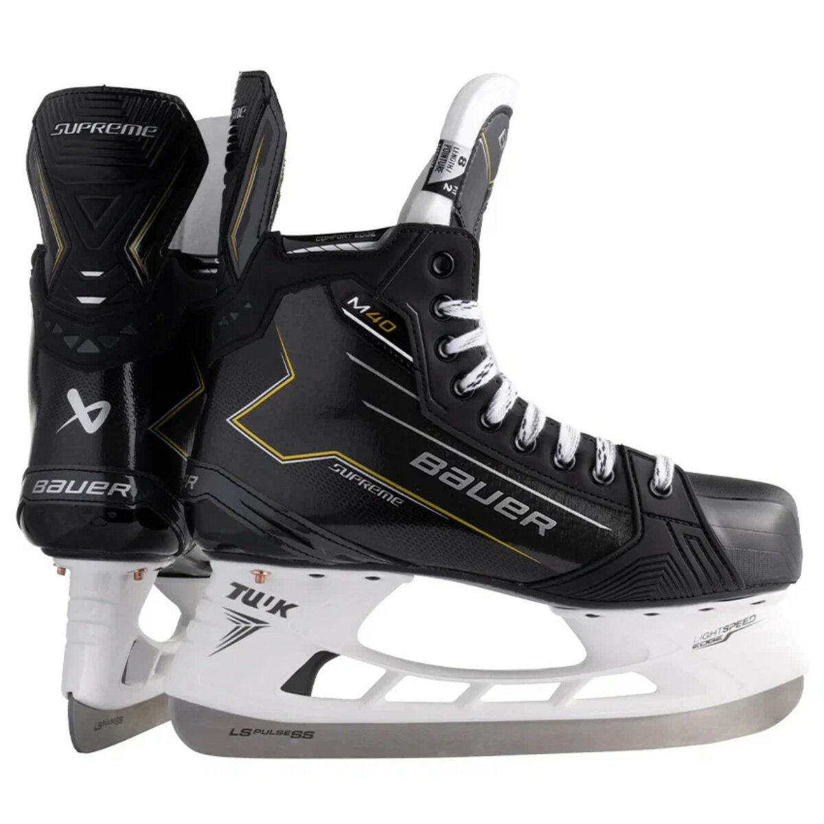 Коньки хоккейные Bauer Supreme M40 S24 SR FIT 2 (1063304) (размер 9.5)