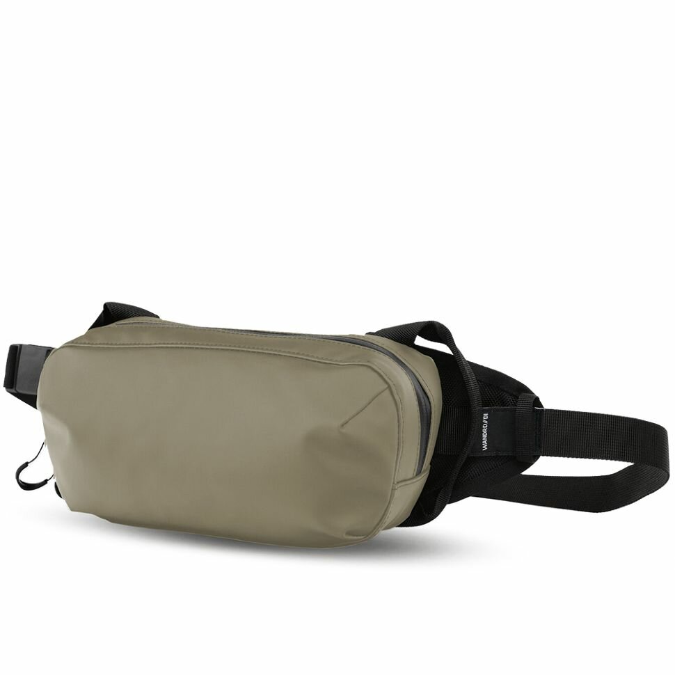 Поясная сумка WANDRD D1 Fanny Pack Бежевая, водоотталкивающее покрытие