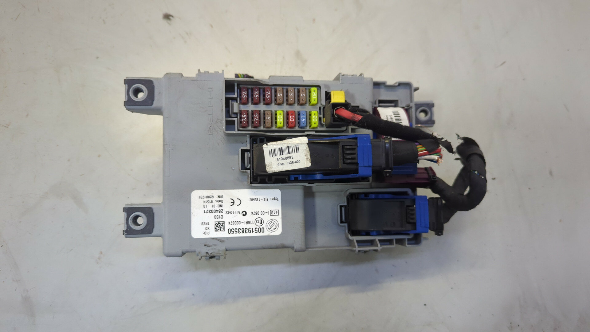 Блок предохранителей Fiat Doblo Б/У