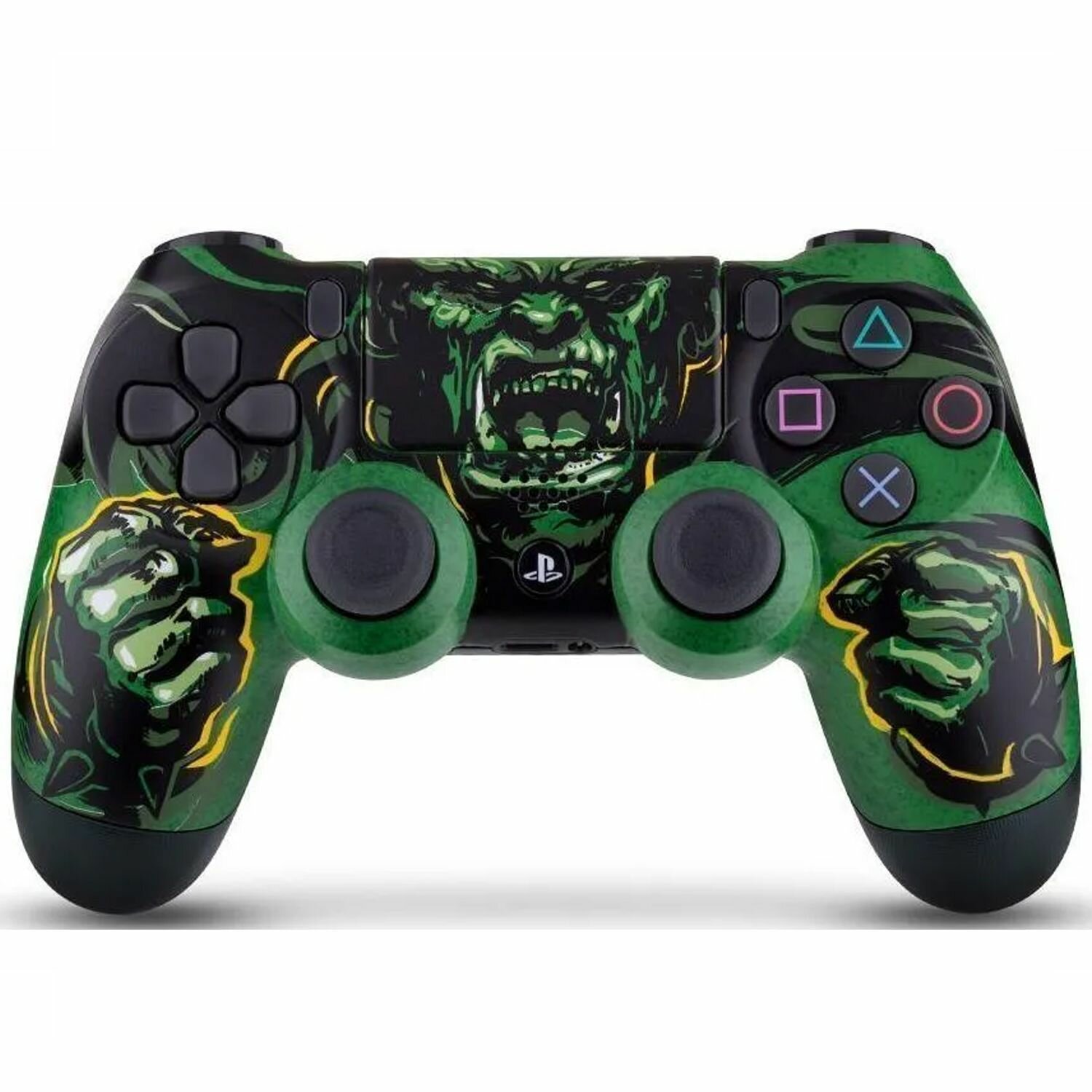 Геймпад беспроводной кастомизированный "Орк" Sony DualShock 4 Wireless Controller RAINBO (PS4) CUH-ZCT2E