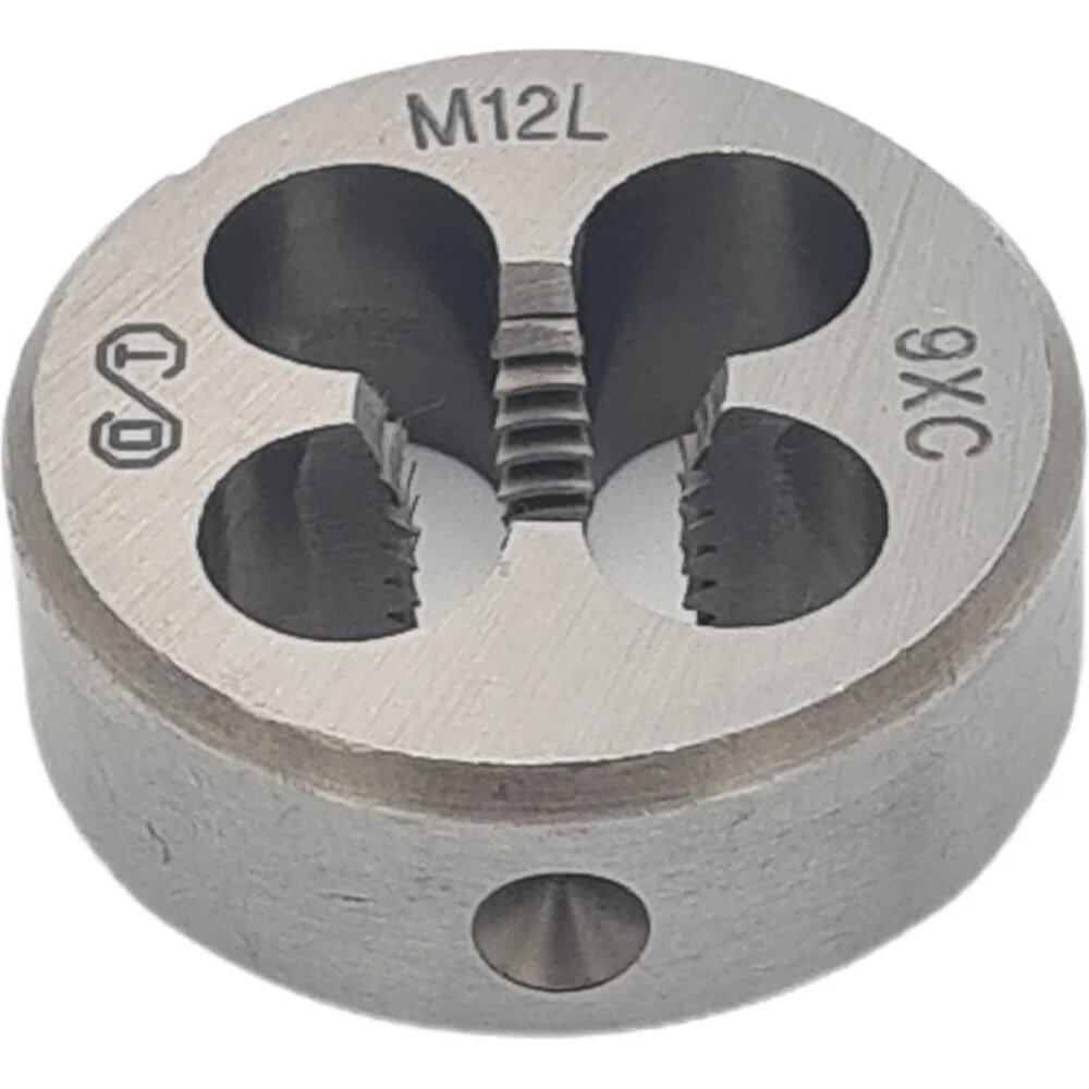 Плашка от М12x1,75 (Ф38) 9ХС 6g левая 00-00000681, металл, для нарезания наружной левой метрической
