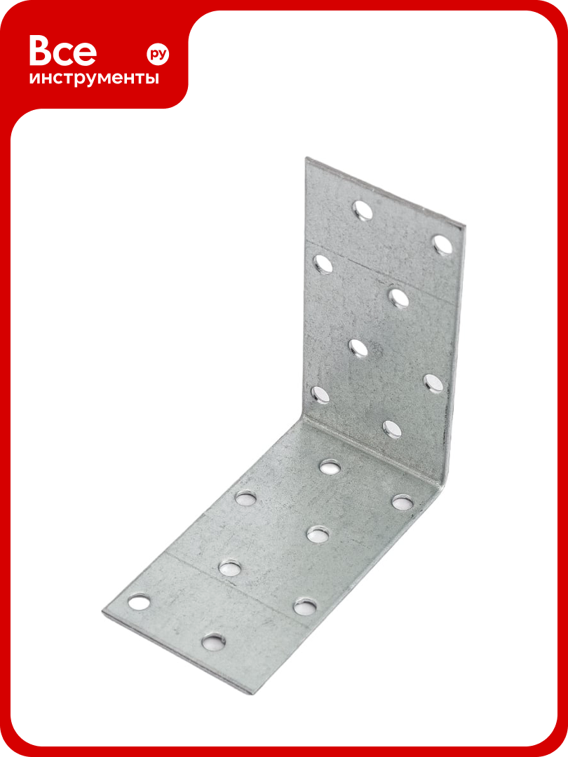 Крепежный равносторонний уголок РК груп 40x80x80 РКГ00008119