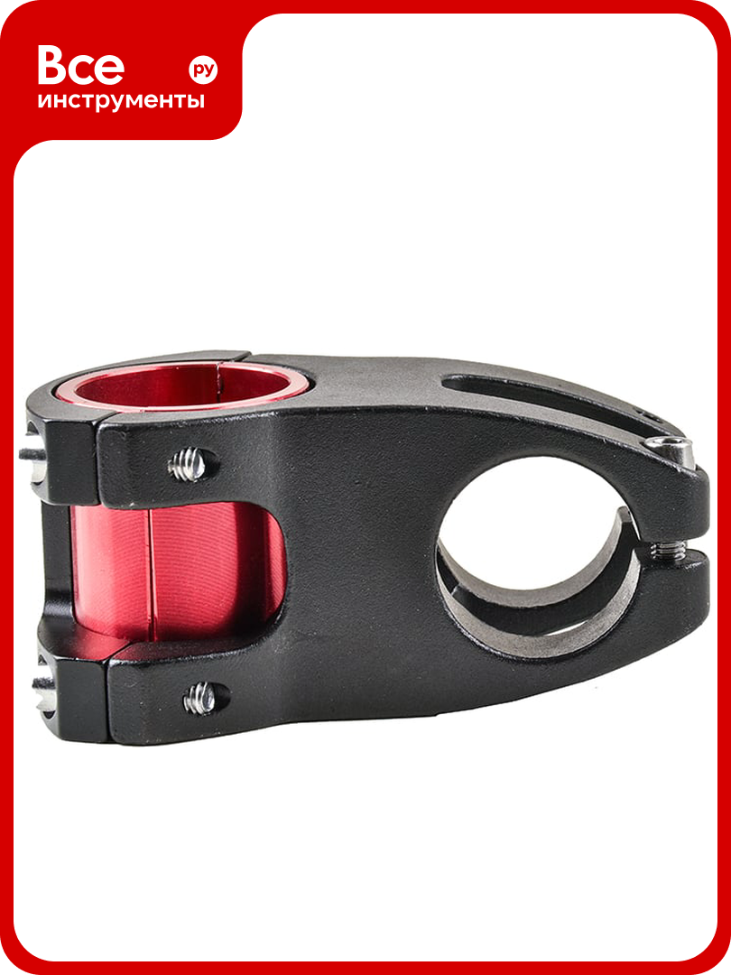 Вынос руля MODE MD-HS1019 1.4\1-1\8, A-Head, L-50 мм, руль 31.8 мм, на вилку 35\31.8 мм, алюминий, черный\красный