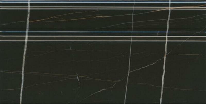 Керамический плинтус Kerama Marazzi Греппи FME008R 20х40 Глянцевая Черный