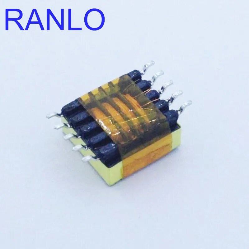 EPC13 Трансформатор повышения цепи ROYER от 12 В до 600 В, 2 Вт, SMD, 5 + 5 контактов, 4 слота, ферритовый сердечник Xformer
